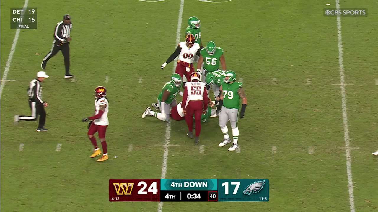 Washington Commanders' top plays vs. Philadelphia Eagles | Week 18