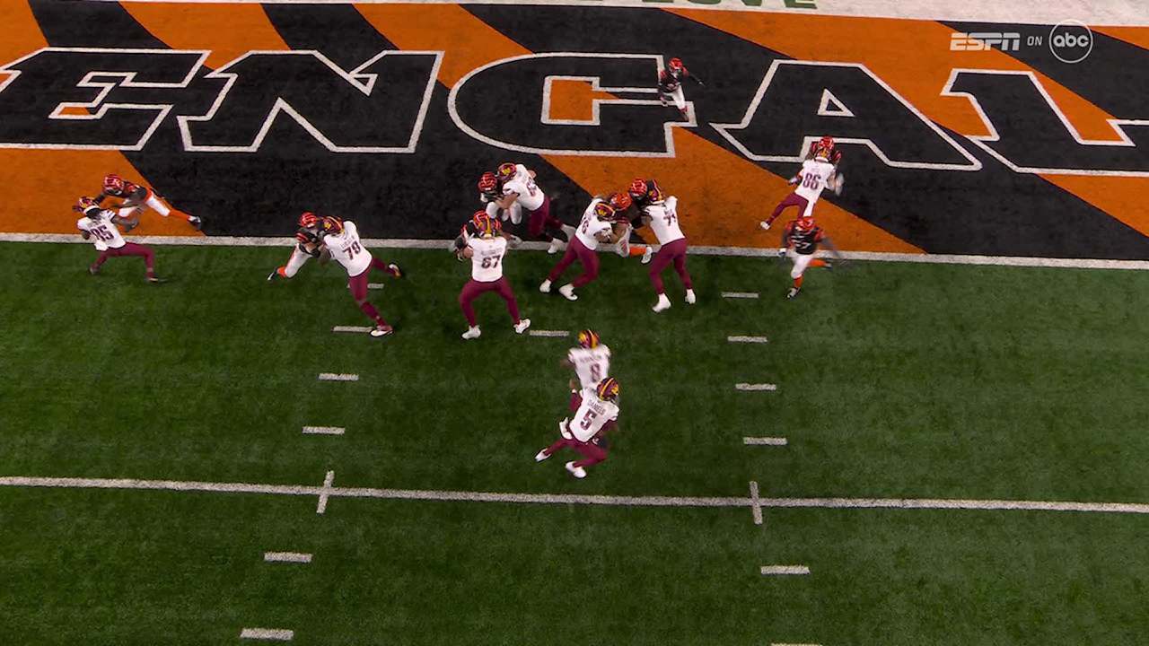Running back Brian Robinson caps Washington Commanders 10-yard drive ...