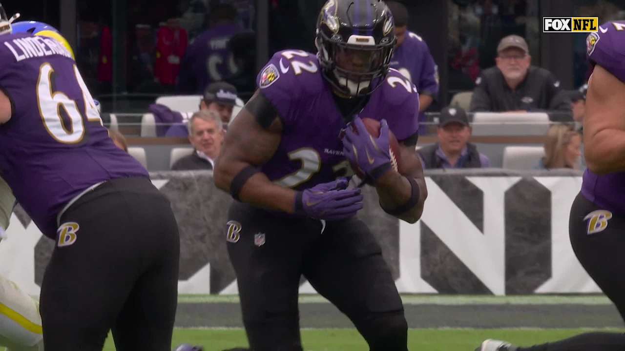 Baltimore Ravens running back Derrick Henry's best runs from 122-yard ...
