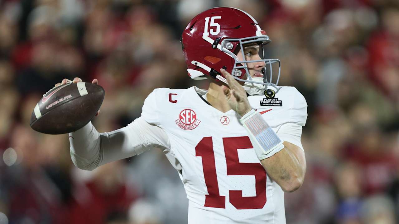 Alabama QB Ty Simpson announces intention to enter 2026 NFL Draft