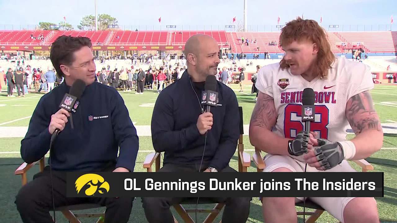 Iowa Hawkeyes offensive lineman Gennings Dunker joins 'The Insiders ...