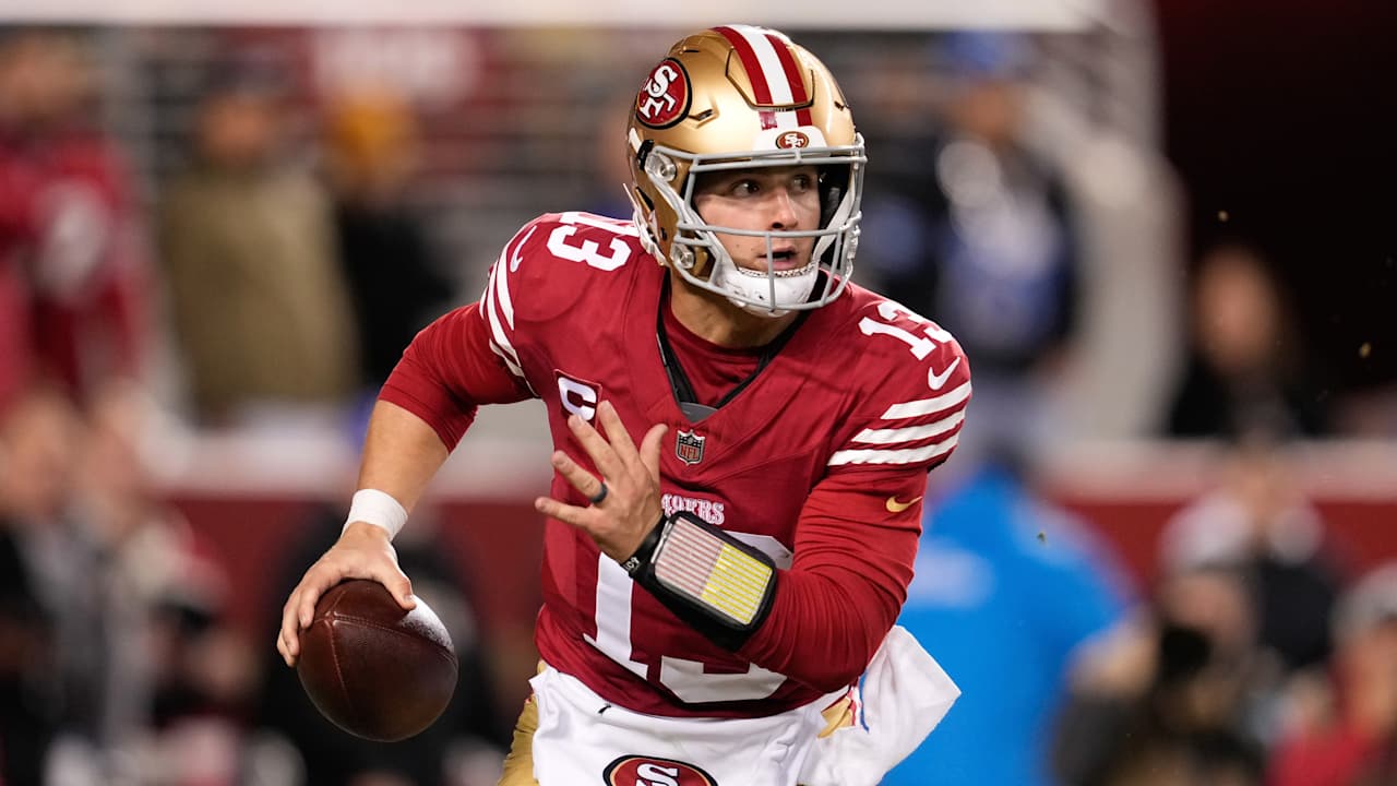Brock Purdy avoided serious elbow injury in loss to Lions; 49ers QB ...