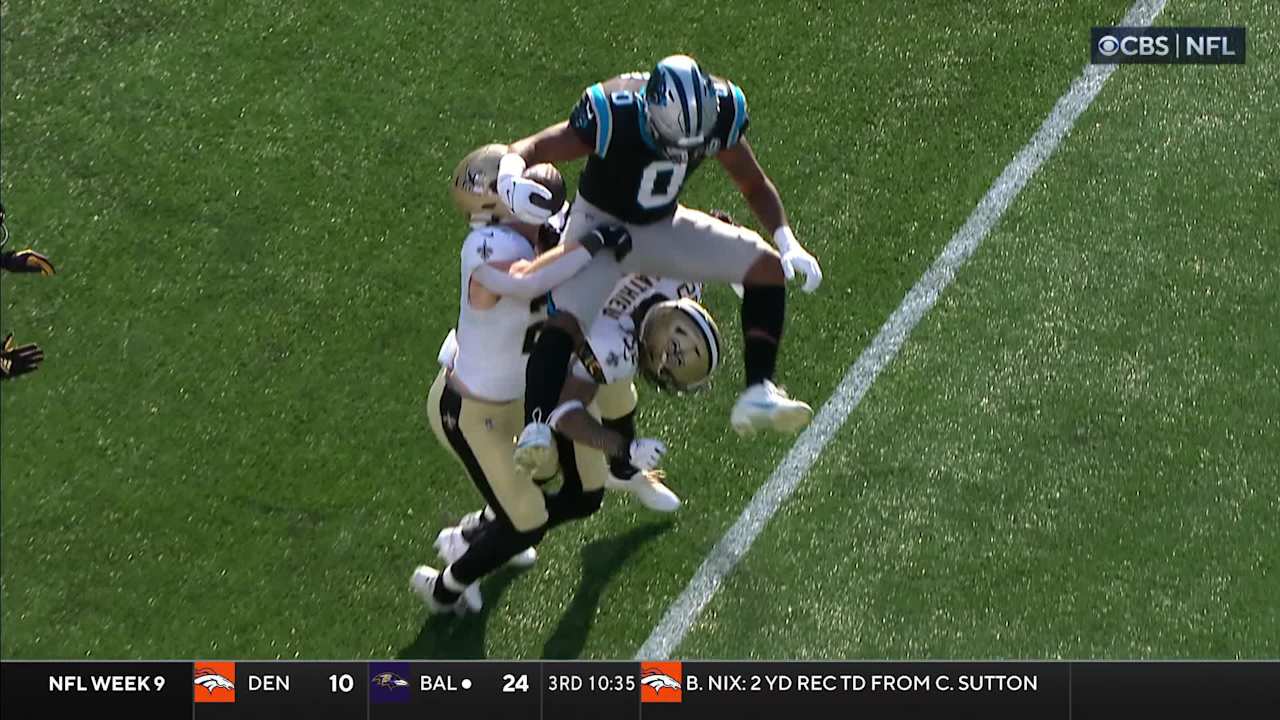 Carolina Panthers' top plays vs. New Orleans Saints | Week 9