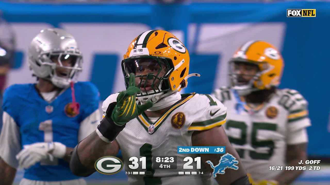 Green Bay Packers defensive lineman Micah Parsons lowers the boom on ...