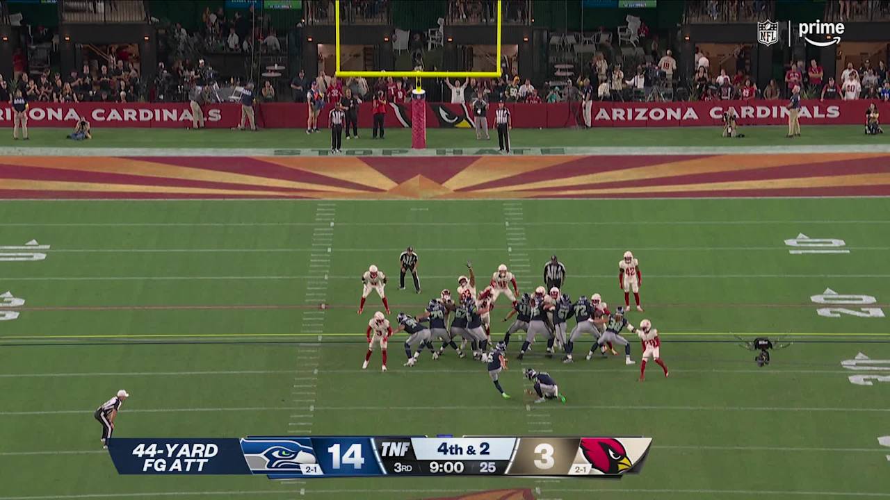 Seattle Seahawks kicker Jason Myers' 44-yard field goal boosts Seahawks ...