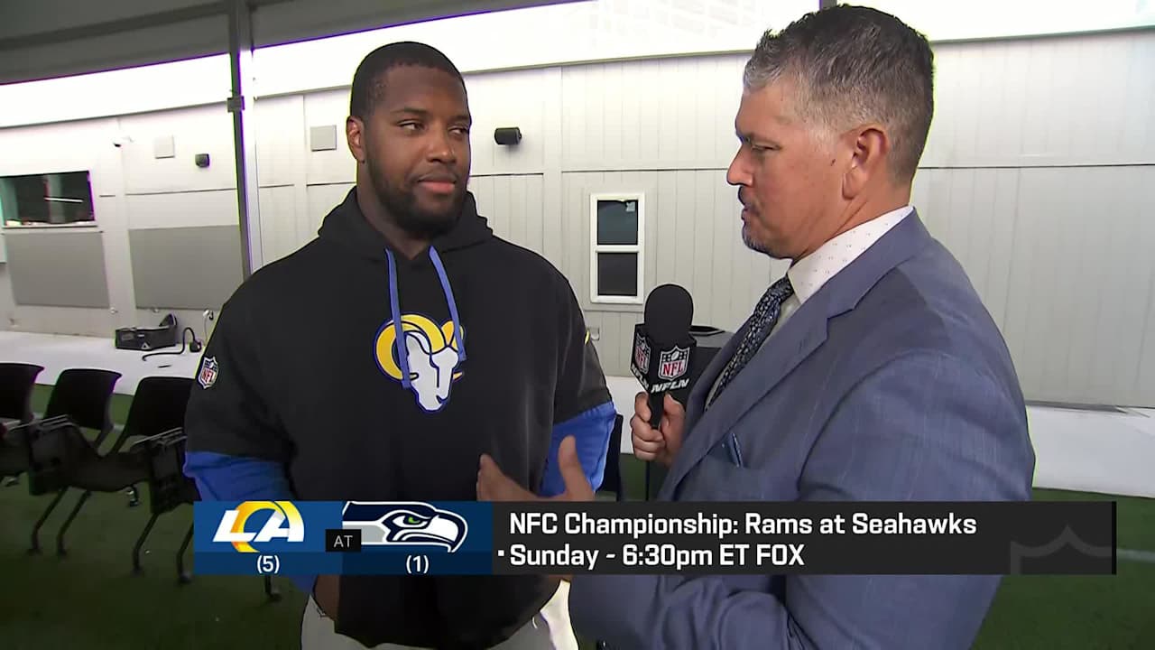 Los Angeles Rams defensive end Kobie Turner discusses mentality in ...