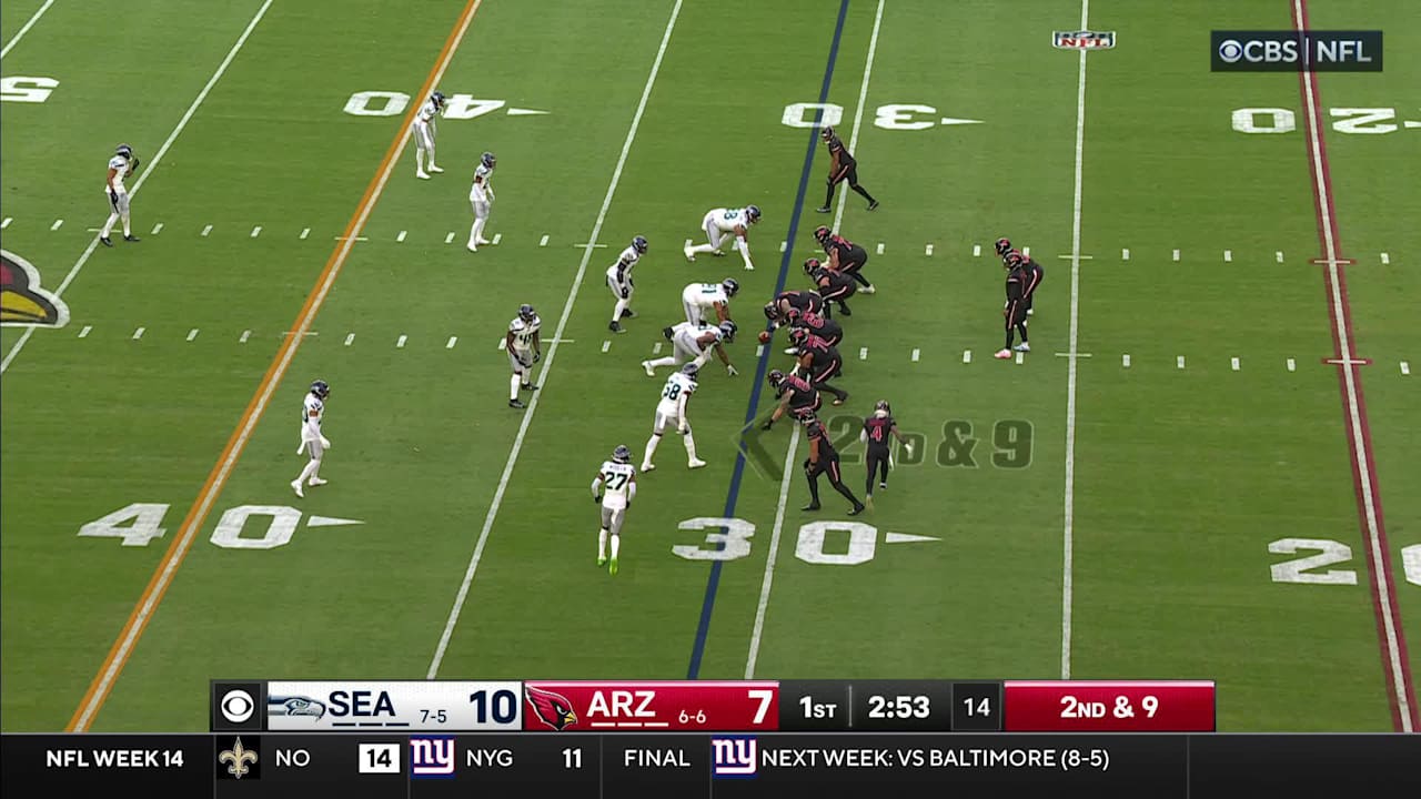 Seattle Seahawks cornerback Coby Bryant snags Seahawks' second INT off ...