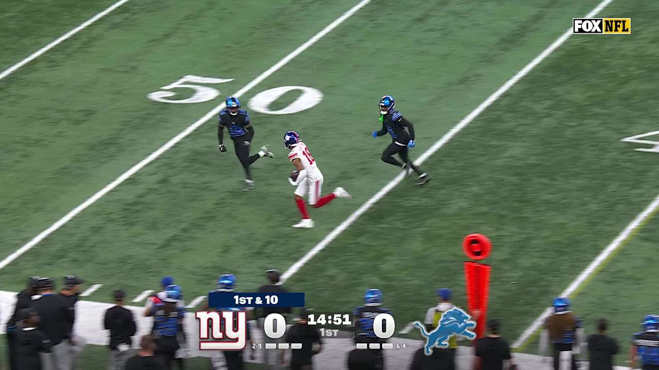 New York Giants quarterback Jameis Winston's first pass of game goes ...