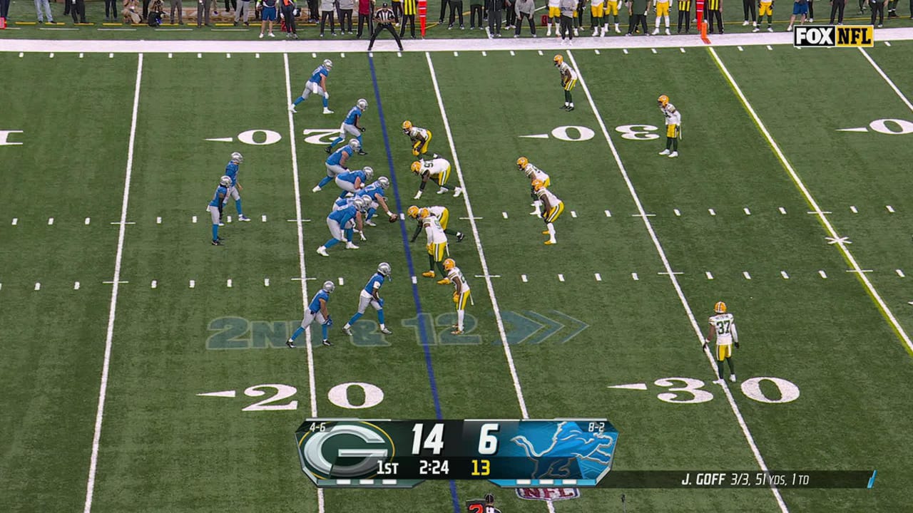 Green Bay Packers safety Jonathan Owens' fumble recovery after Detroit ...