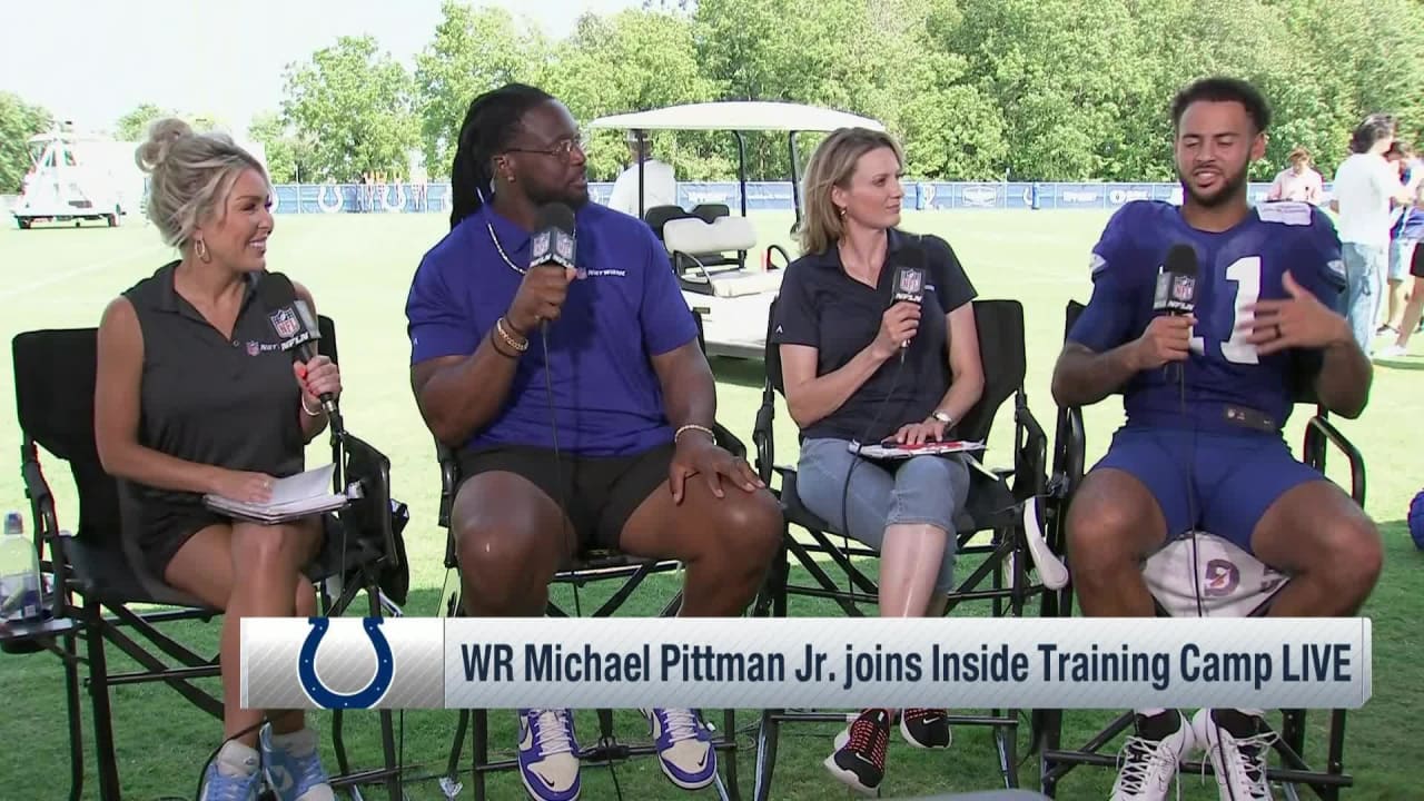 Indianapolis Colts wide receiver Michael Pittman Jr. on development of ...