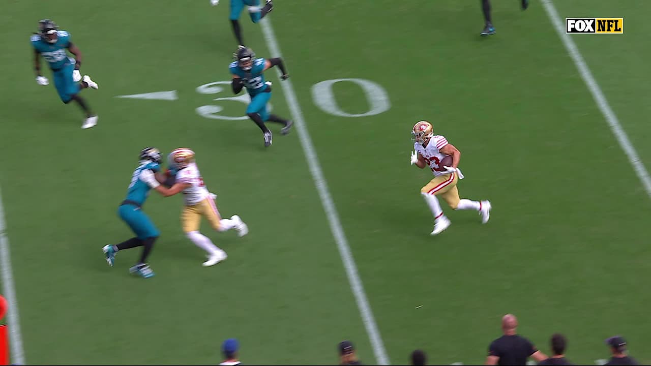 San Francisco 49ers running back Christian McCaffrey's best plays from ...