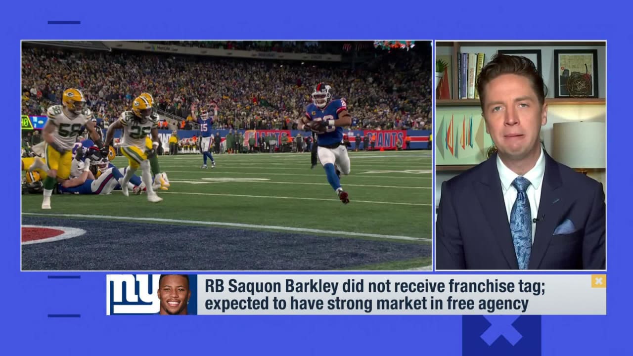 NFL Network Insider Tom Pelissero on New York Giants running back Saquon Barkley, safety Xavier ...