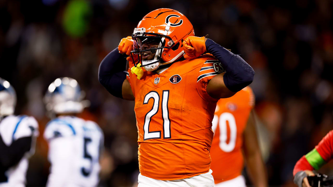 Bears RB D'Onta Foreman scores game-winning TD in first game against ... Bears RB D'Onta Foreman scores game-winning TD in first game against ...