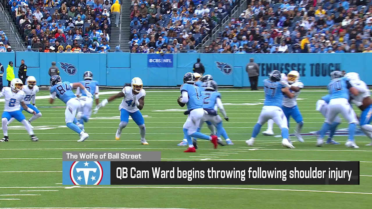 NFL reporter Cameron Wolfe: Tennessee Titans quarterback Cam Ward back ...