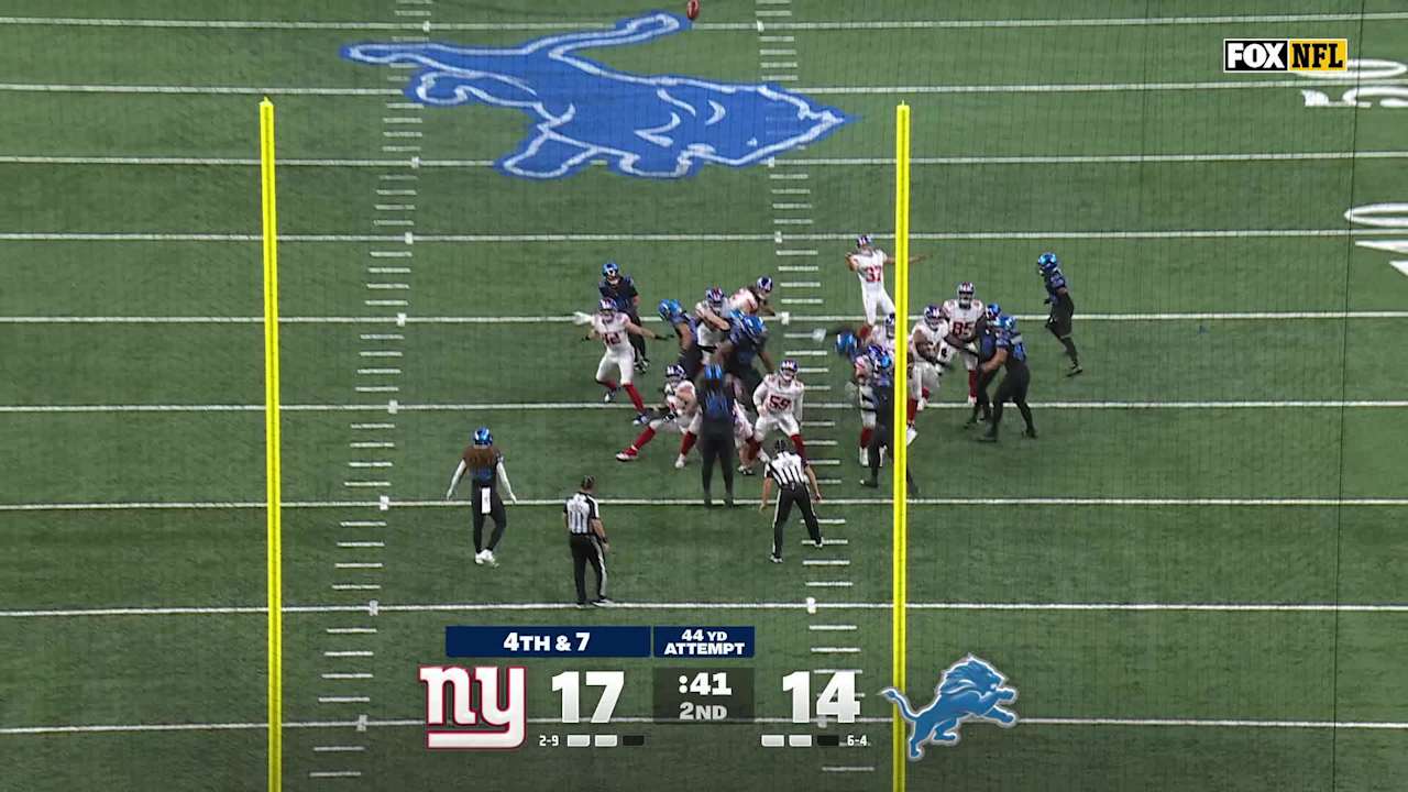 New York Giants kicker Younghoe Koo drills 44-yard field goal to extend ...