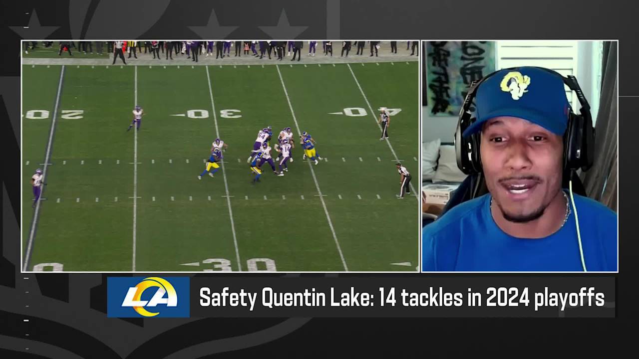 Los Angeles Rams safety Quentin Lake joins 'The Insiders' to reflect on ...