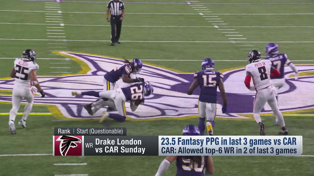Atlanta Falcons vs. Carolina Panthers Preview | 'NFL Fantasy Live'