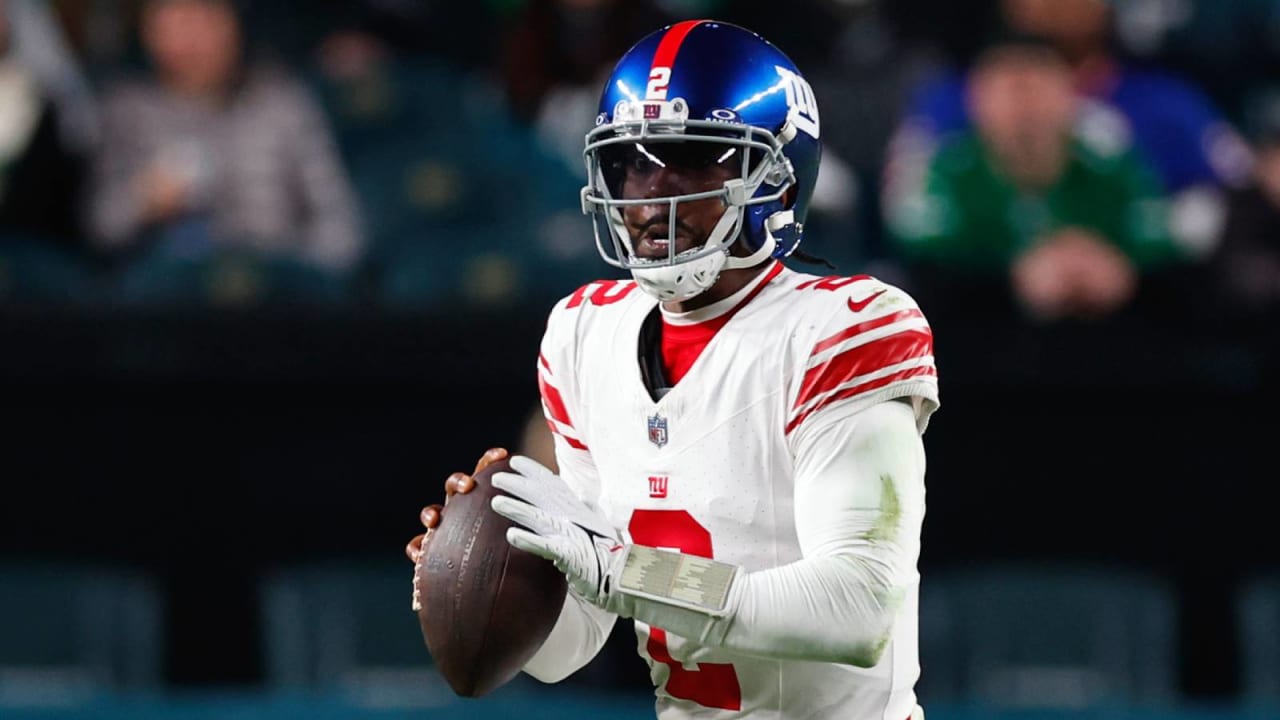Giants name QB Tyrod Taylor as starter over Tommy DeVito vs. Rams
