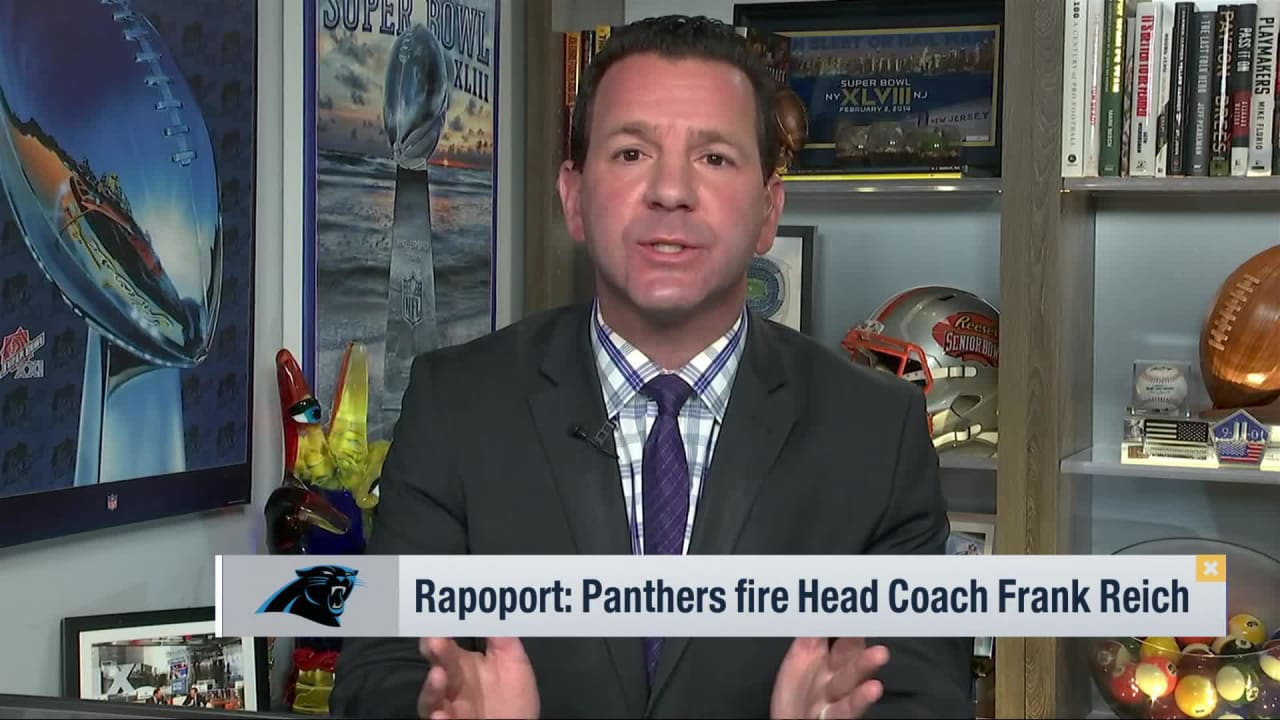 NFL Network Insider Ian Rapoport: Carolina Panthers fire head coach ...