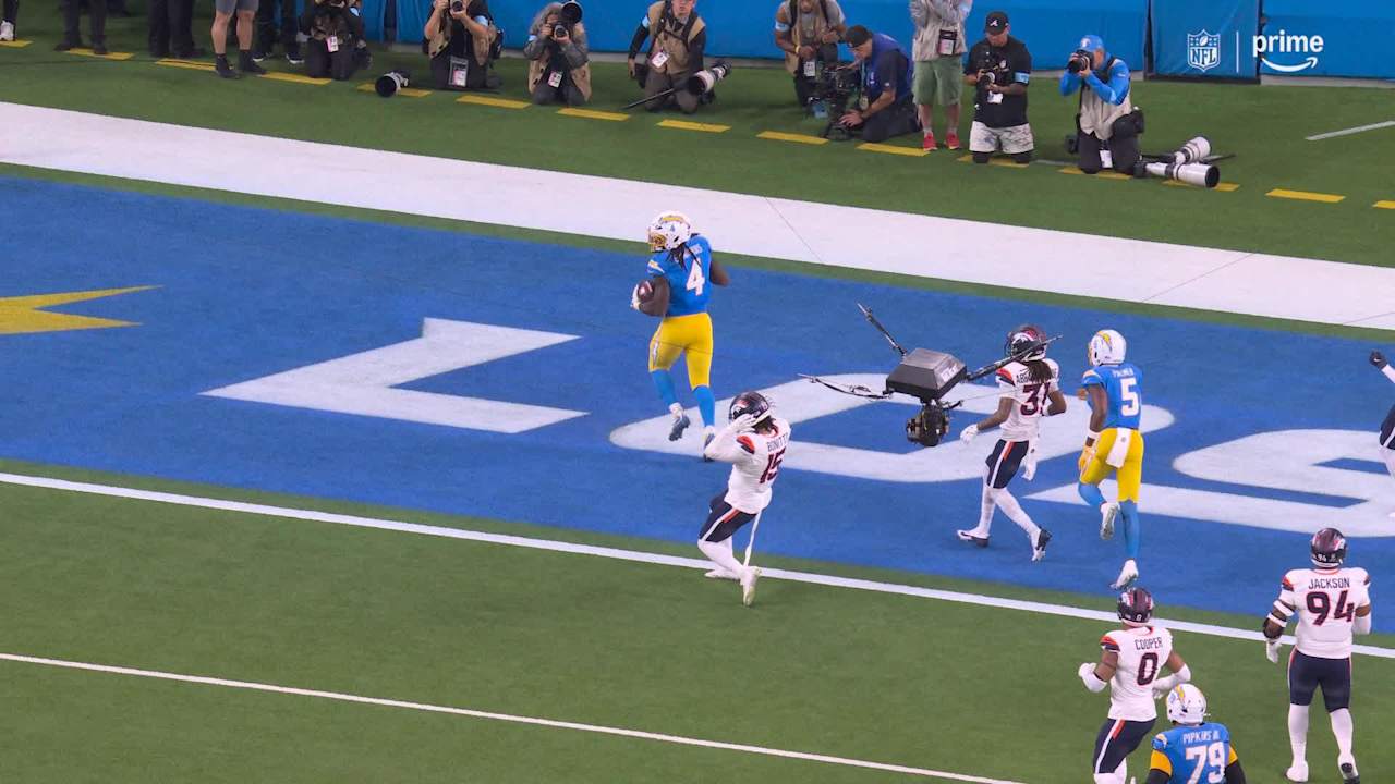 Los Angeles Chargers running back Gus Edwards' patience pays off with a ...