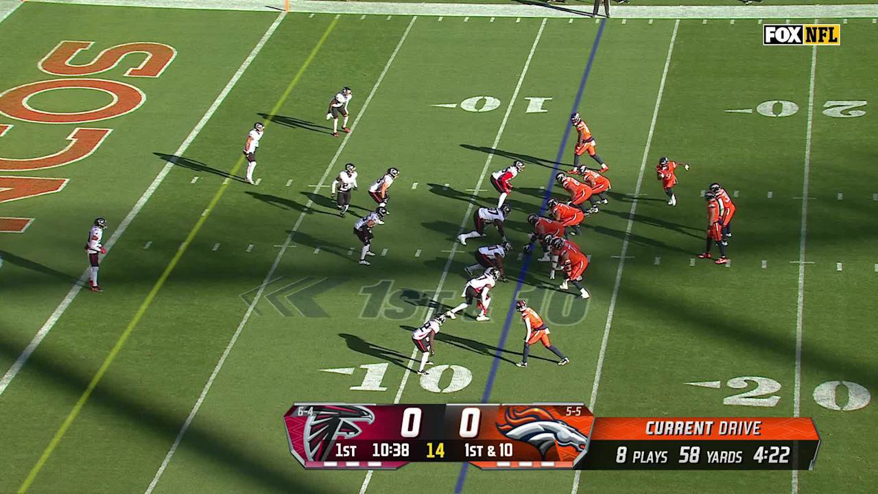 Denver Broncos' quarterback Bo Nix's 12-yard touchdown pass to tight ...