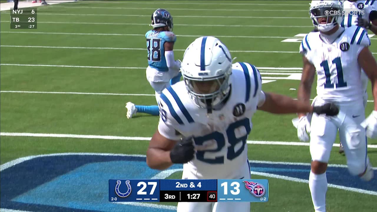 Can't-Miss Play: 46-yard relentless TD rush from Indianapolis Colts ...