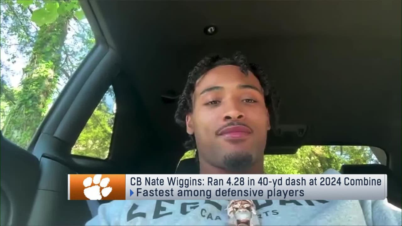 Cornerback Nate Wiggins joins 'Path to the Draft' days before draft