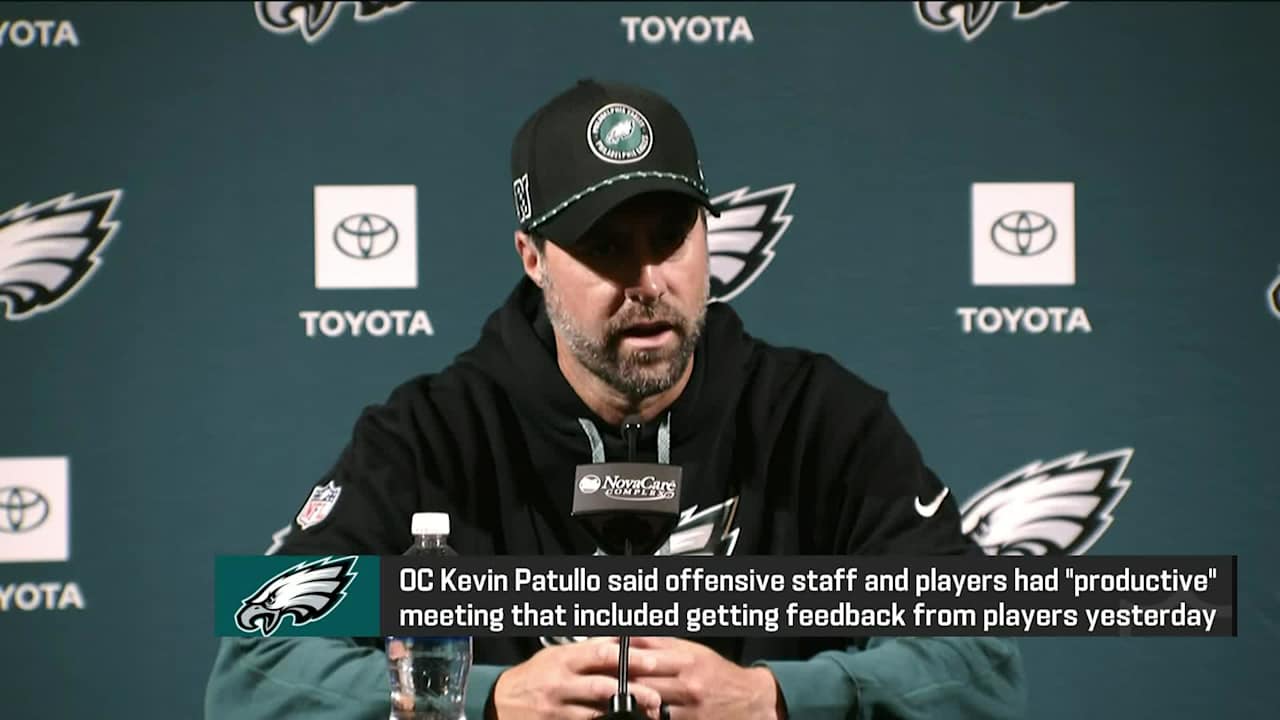 Philadelphia Eagles offensive coordinator Kevin Patullo on Eagles team ...