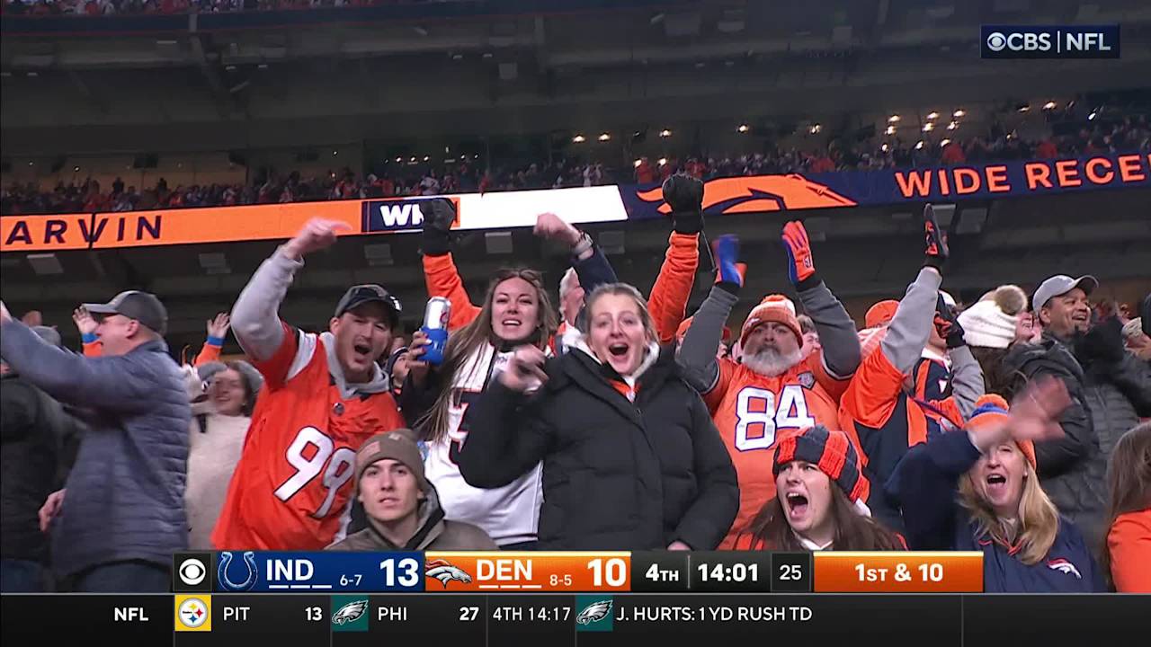 Denver Broncos wide receiver Marvin Mims electrifies Mile High crowd ...