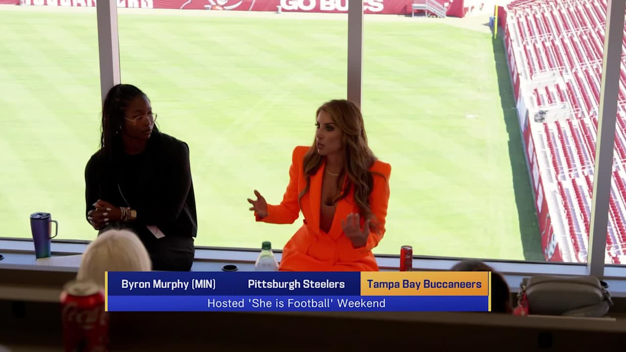 Tampa Bay Buccaneers hosted 'She is Football' weekend | 'GMFB'