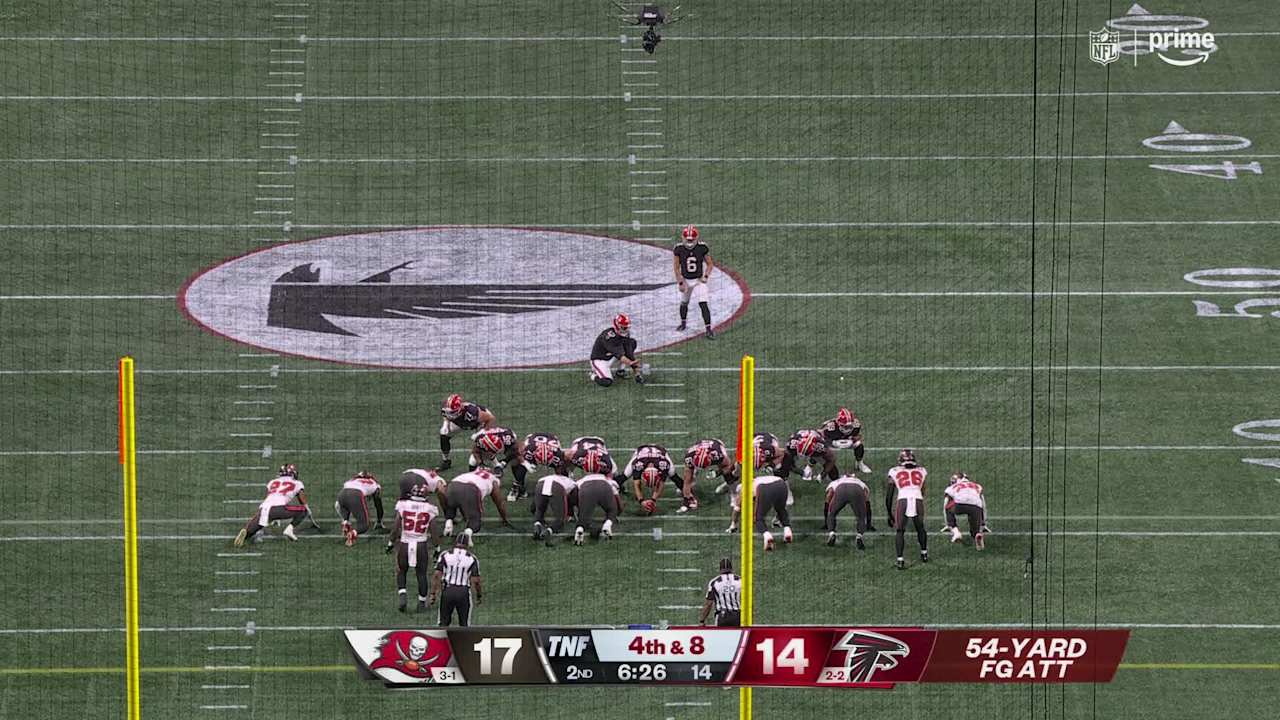 Atlanta Falcons kicker Younghoe Koo's 54-yard field goal ties Falcons ...