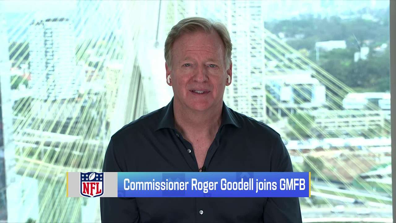NFL Commissioner Roger Goodell on Green Bay Packers-Philadelphia Eagles ...