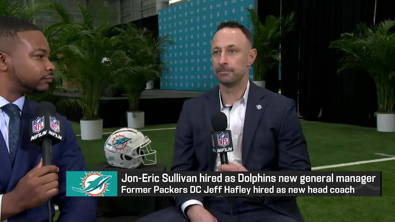 Miami Dolphins general manager Jon-Eric Sullivan sits down with NFL ...