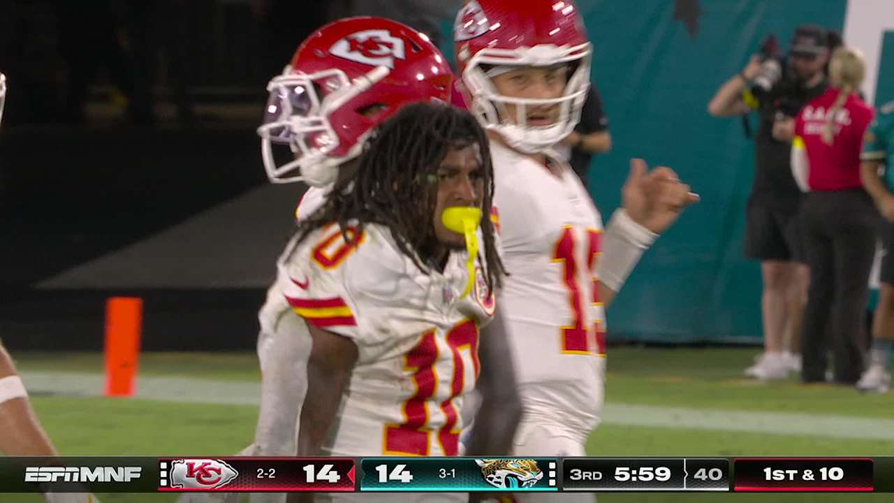 Kansas City Chiefs running back Isiah Pacheco's cutback run yields 11 ...