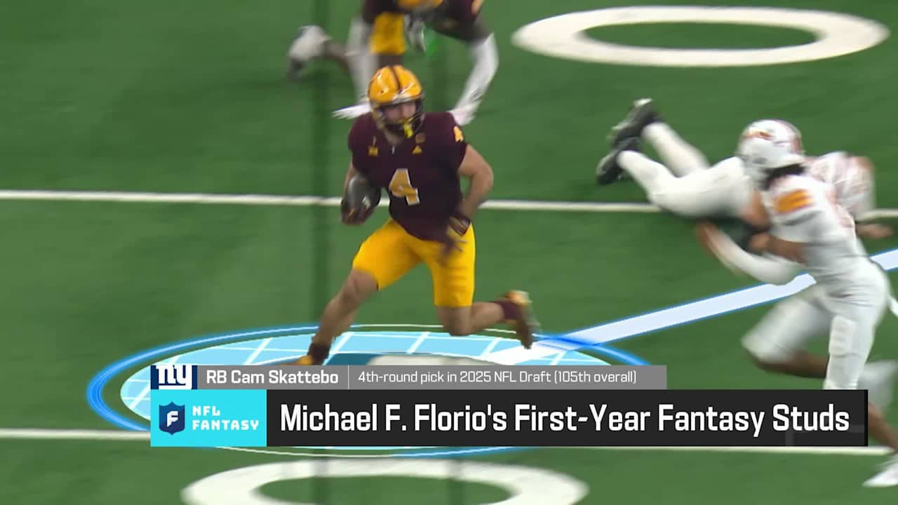 NFL Network's Michael F. Florio projects running back Cam Skattebo's ...