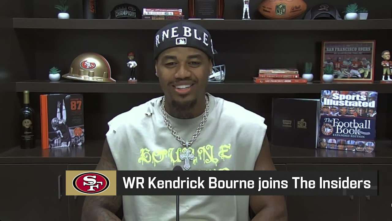 San Francisco 49ers wide receiver Kendrick Bourne joins 'The Insiders'