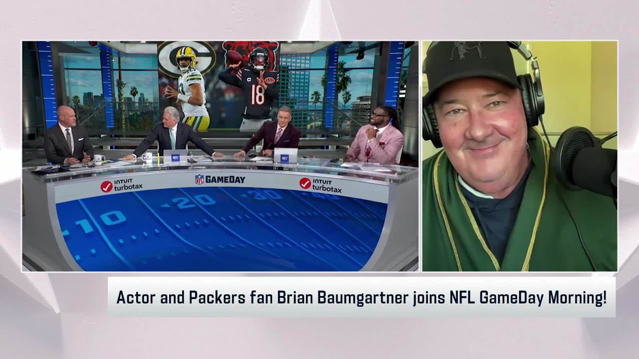 Actor, Packers fan Brian Baumgartner previews matchup vs. Bears | 'NFL ...