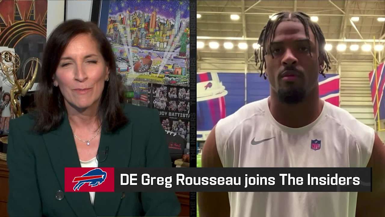 Buffalo Bills defensive end Greg Rousseau joins 'The Insiders' ahead of ...