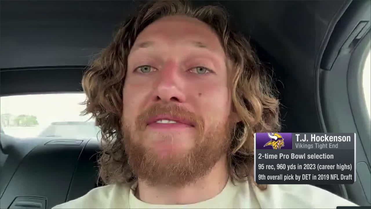 Minnesota Vikings tight end T.J. Hockenson previews London trip ...