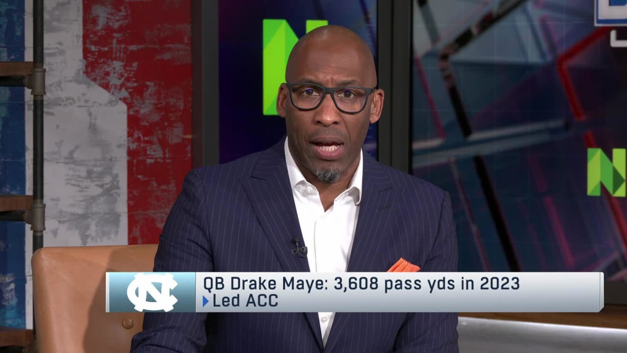 NFL Network's Bucky Brooks: North Carolina's Drake Maye 'is the new ...