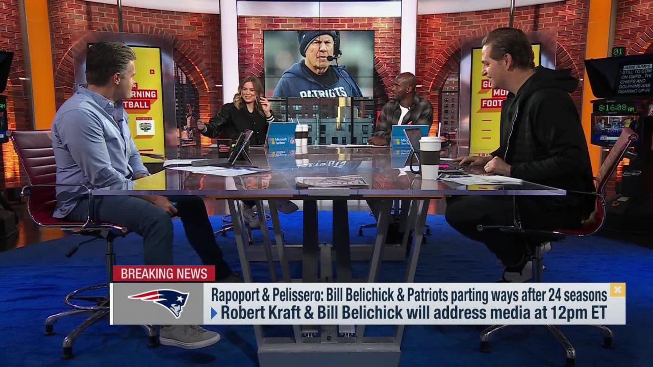 'GMFB' reacts to head coach Bill Belichick and New England Patriots parting ways after 24 seasons