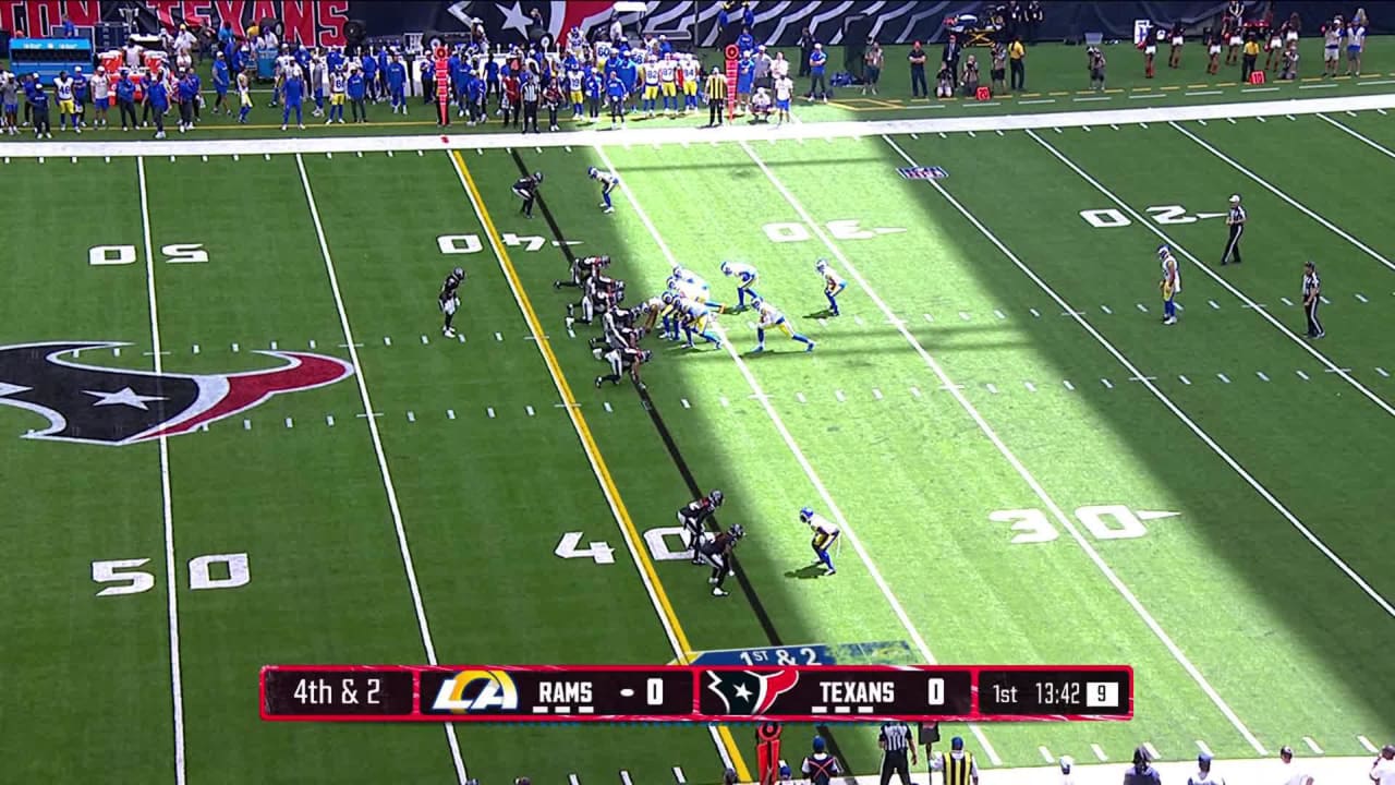 Los Angeles Rams linebacker Eli Neal recovers Desmond King's muffed ...