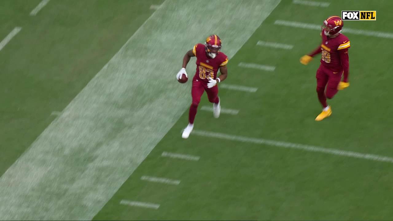 Can't-Miss Play: 90-YARD TD! Washington Commanders wide receiver Jaylin ...