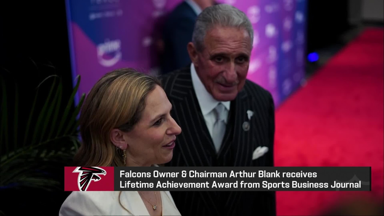 Atlanta Falcons owner and chairman Arthur Blank receives Lifetime ...