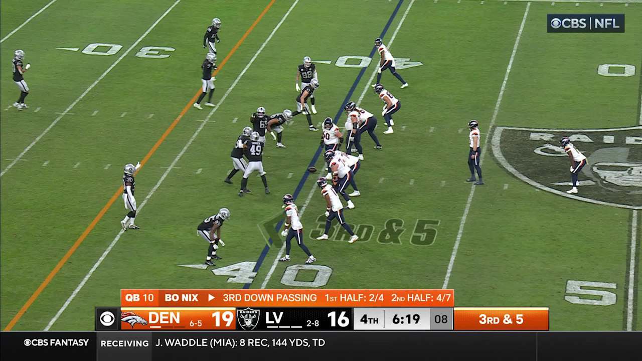 Denver Broncos wide receiver Marvin Mims Jr. torches Las Vegas Raiders ...