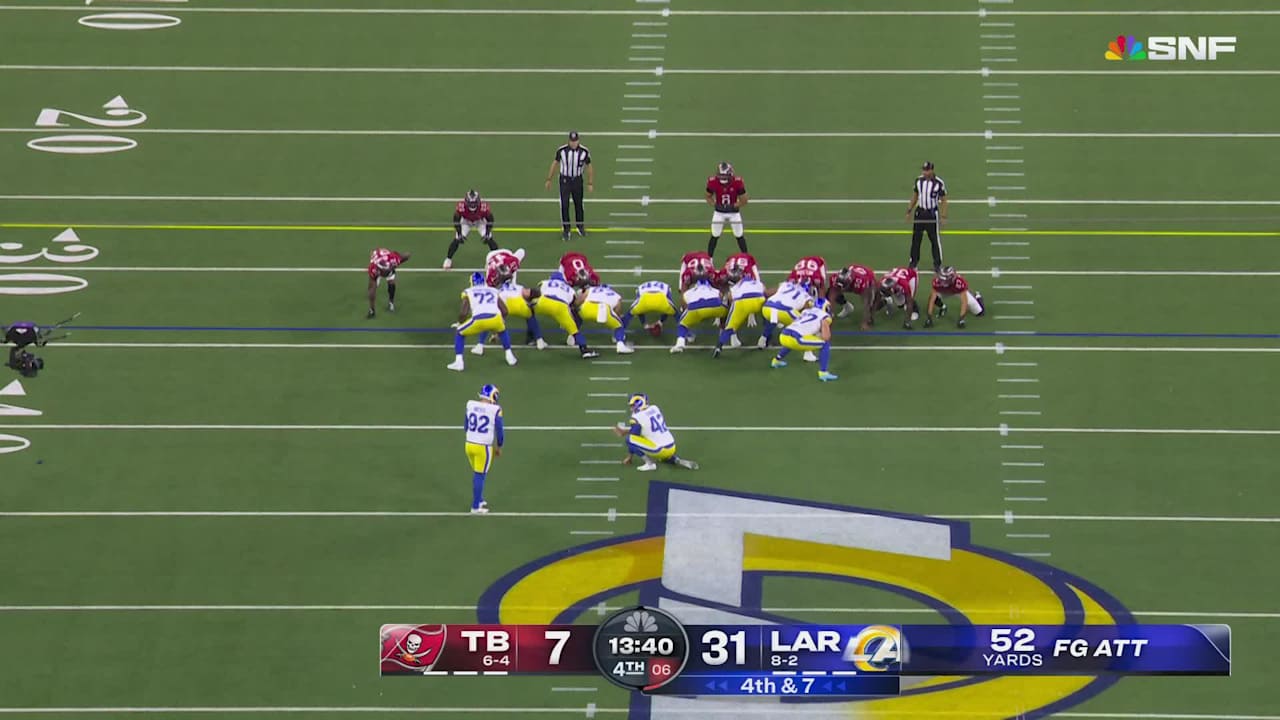 Los Angeles Rams kicker Harrison Mevis' 52-yard field goal boosts Rams ...