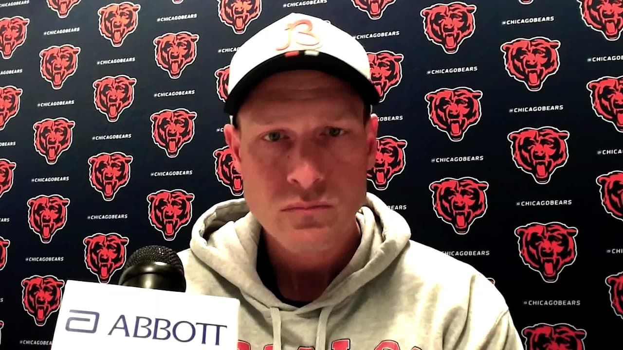 Chicago Bears head coach Ben Johnson recounts game-winning play by ...