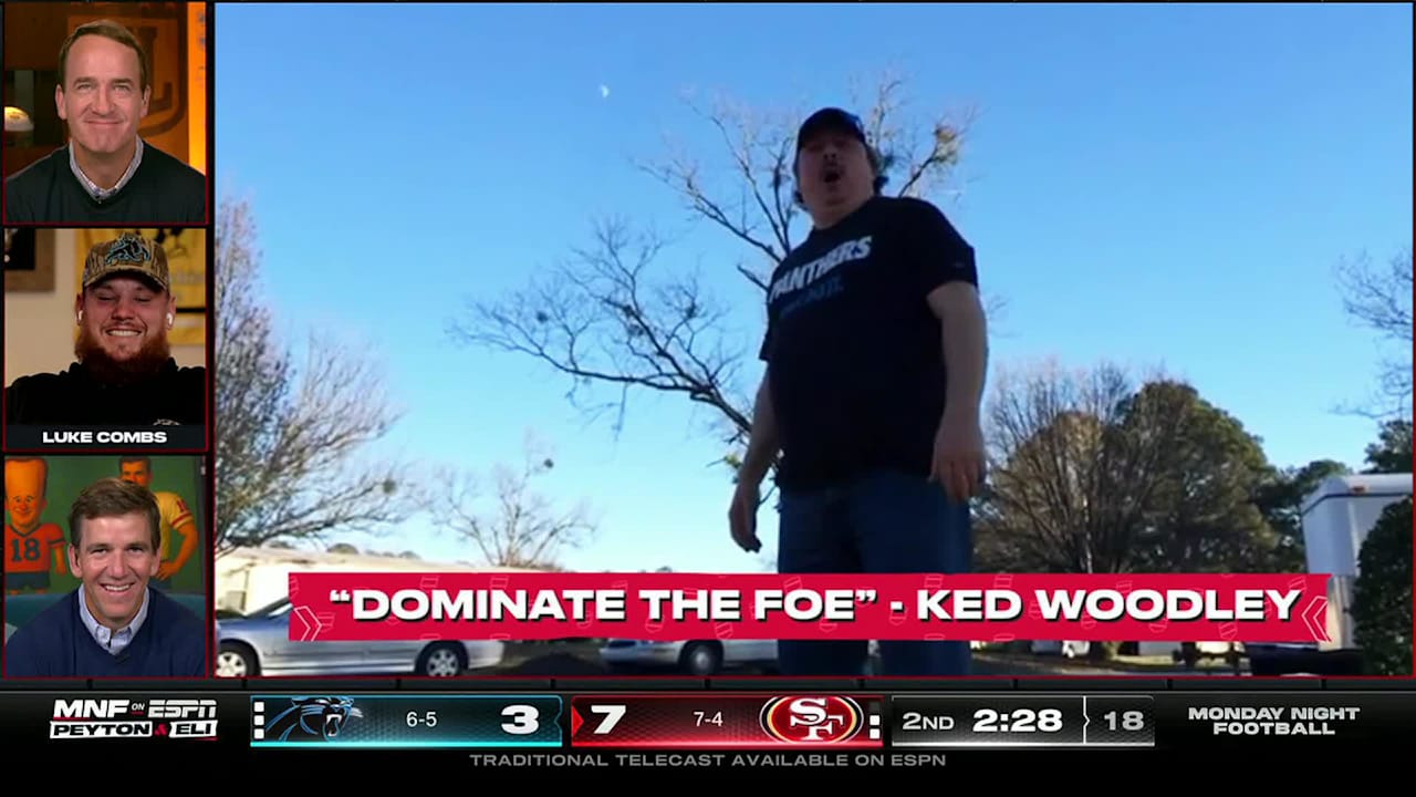 Peyton Manning & Eli Manning joke with country singer Luke Combs about ...