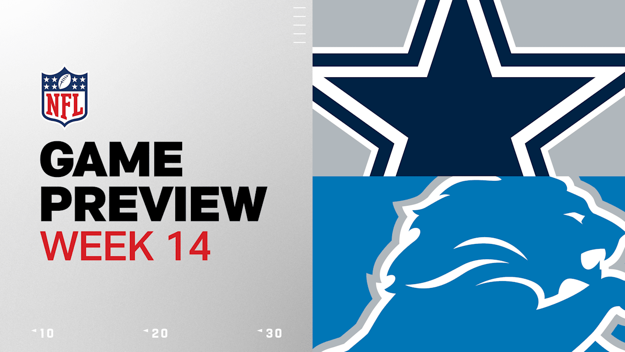 Dallas Cowboys vs. Detroit Lions preview | Week 14