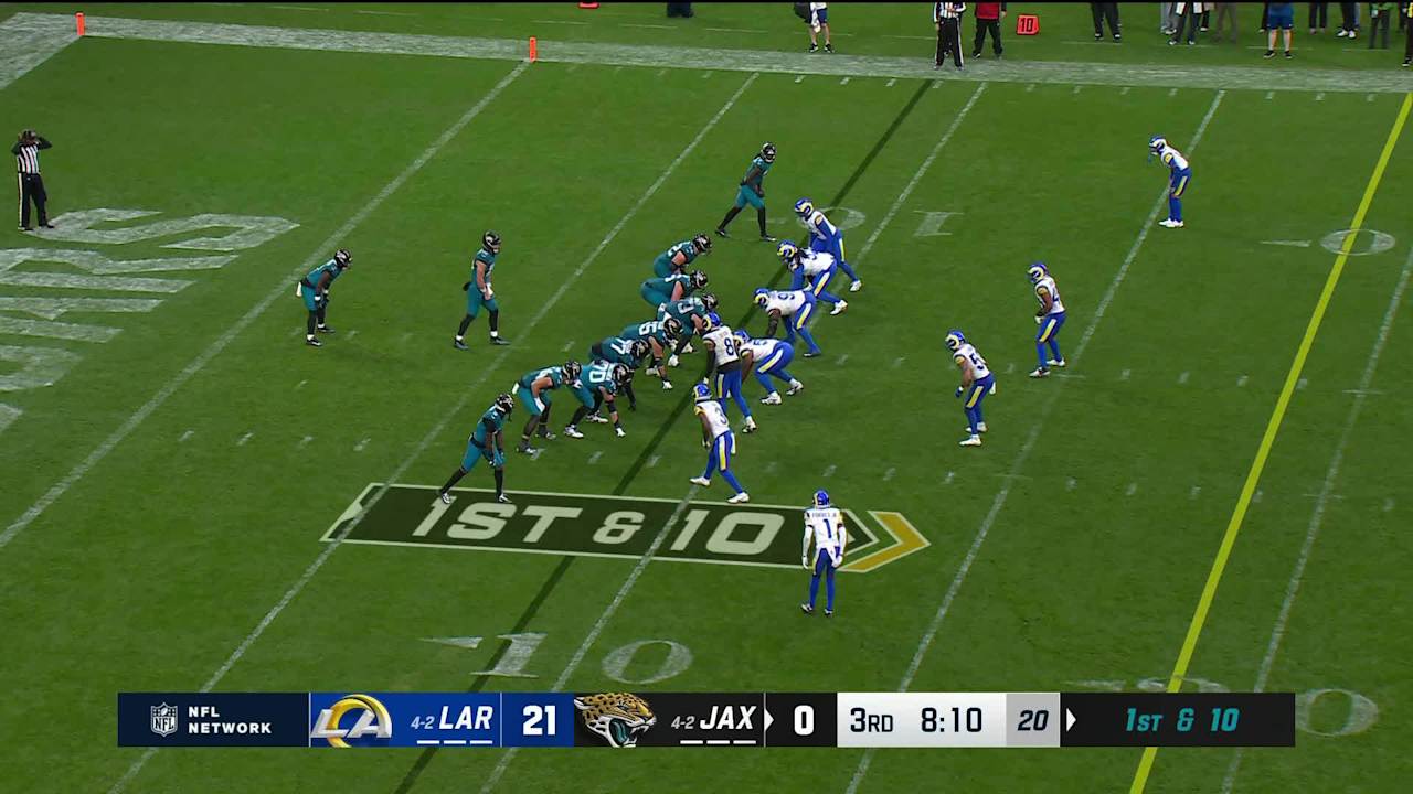 Jacksonville Jaguars quarterback Trevor Lawrence's 39-yard launch to ...